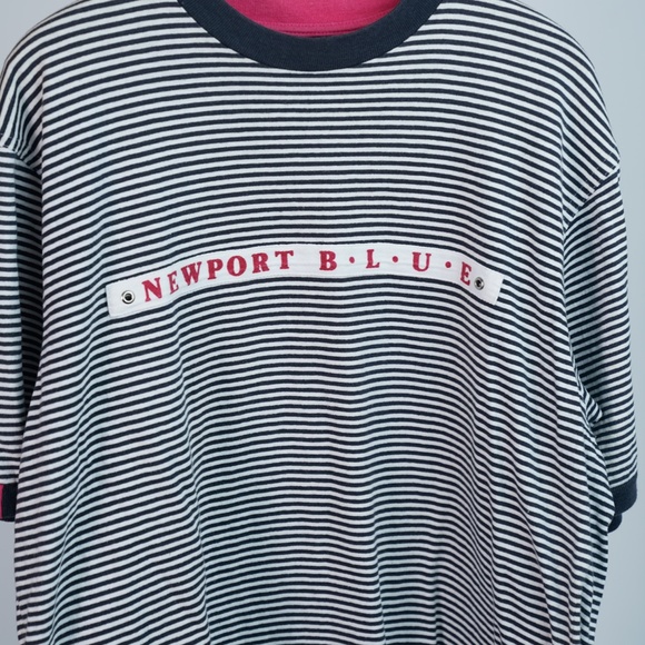 Newport Blue | Shirts | Retro 9s Newport Blue Vaporwave Tshirt | Poshmark